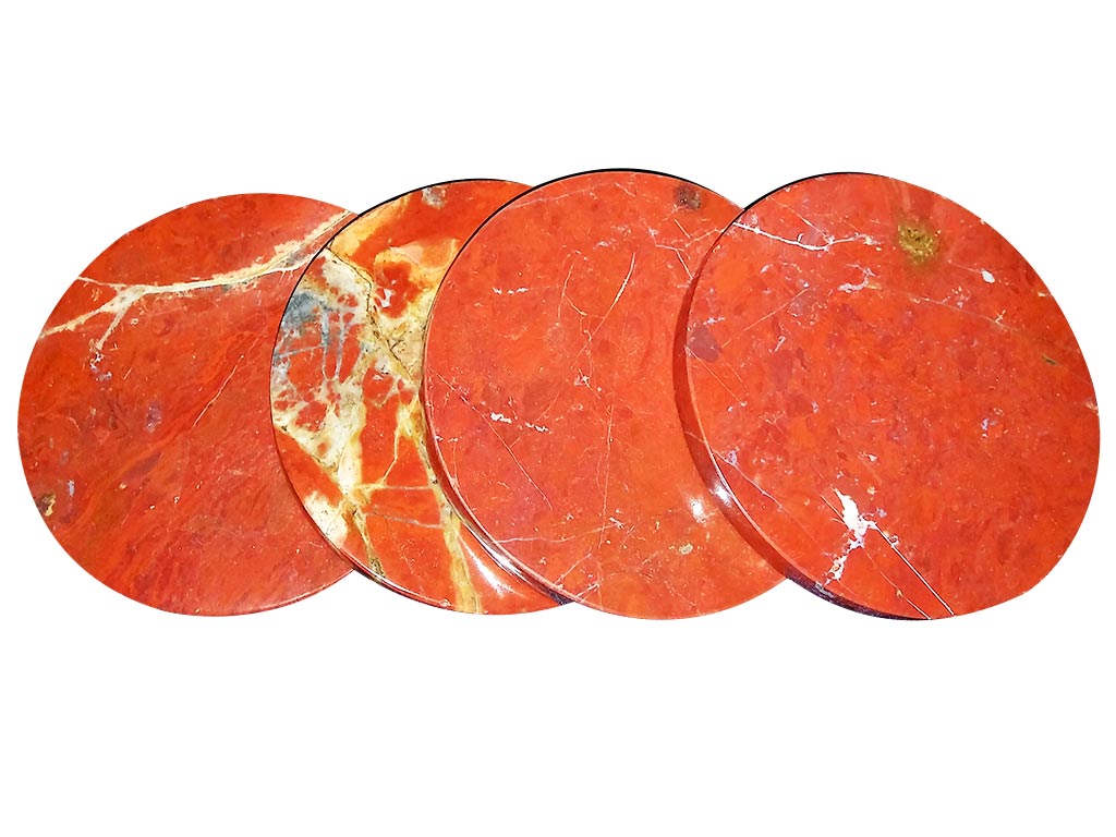 Chestnut Jasper Coasters