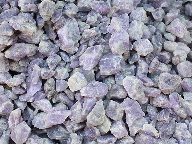 Amethyst Gem Decor Rough