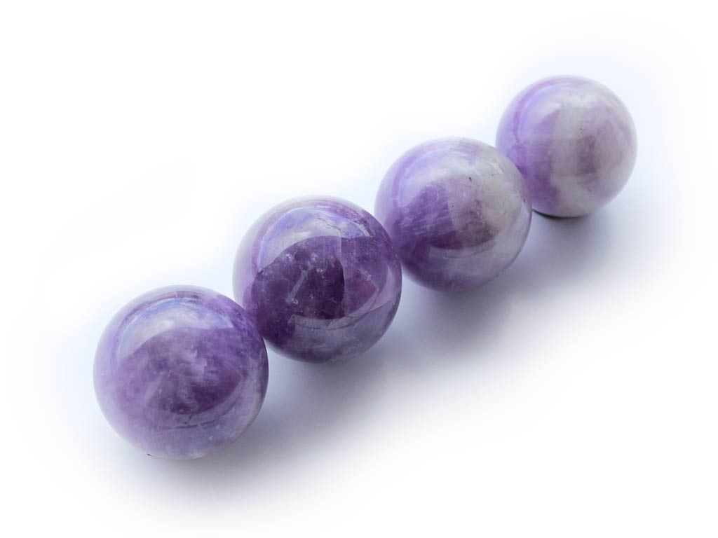 Banded Amethyst Spheres 50-60 mm