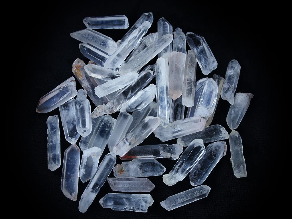 Natural Quartz Prism Points (1-3")