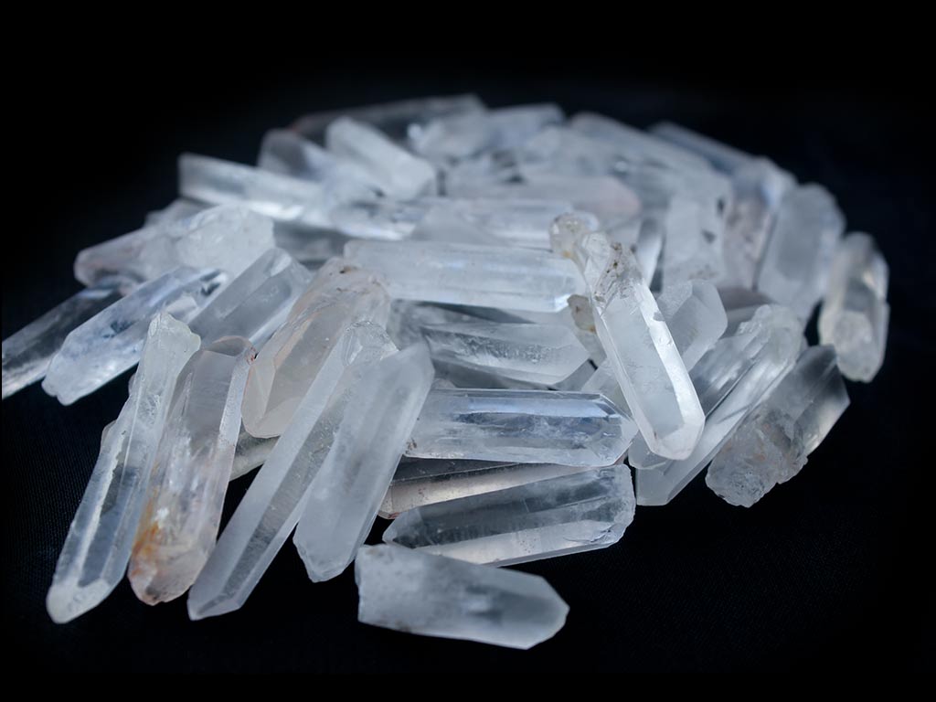 Natural Quartz Prism Points (1-3")