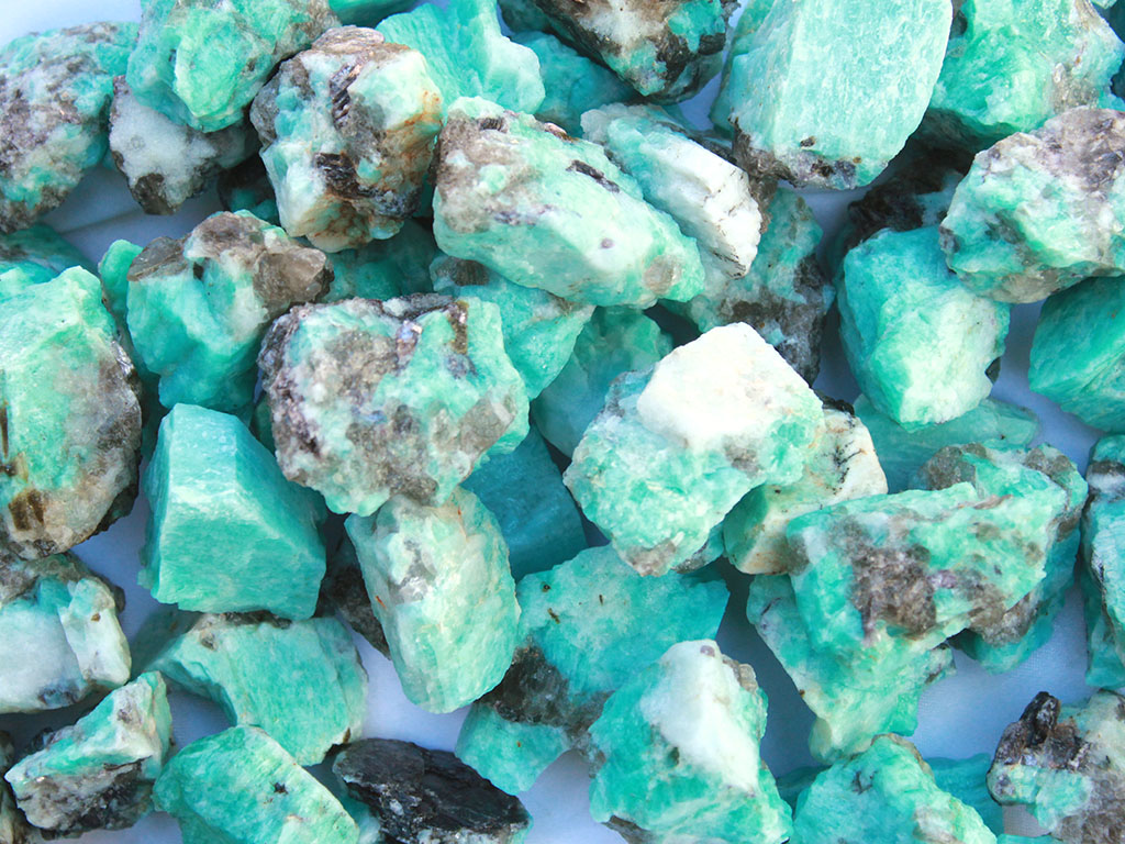 Amazonite Gem Decor Rough