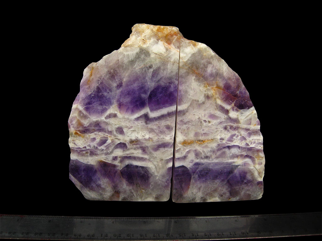 Banded Amethyst Bookends 3-5Kg