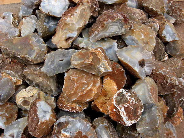 Agate Rough - 5 LB bag