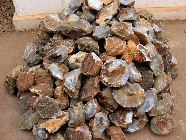 Agate Multicolor Rough - 5 LB bag