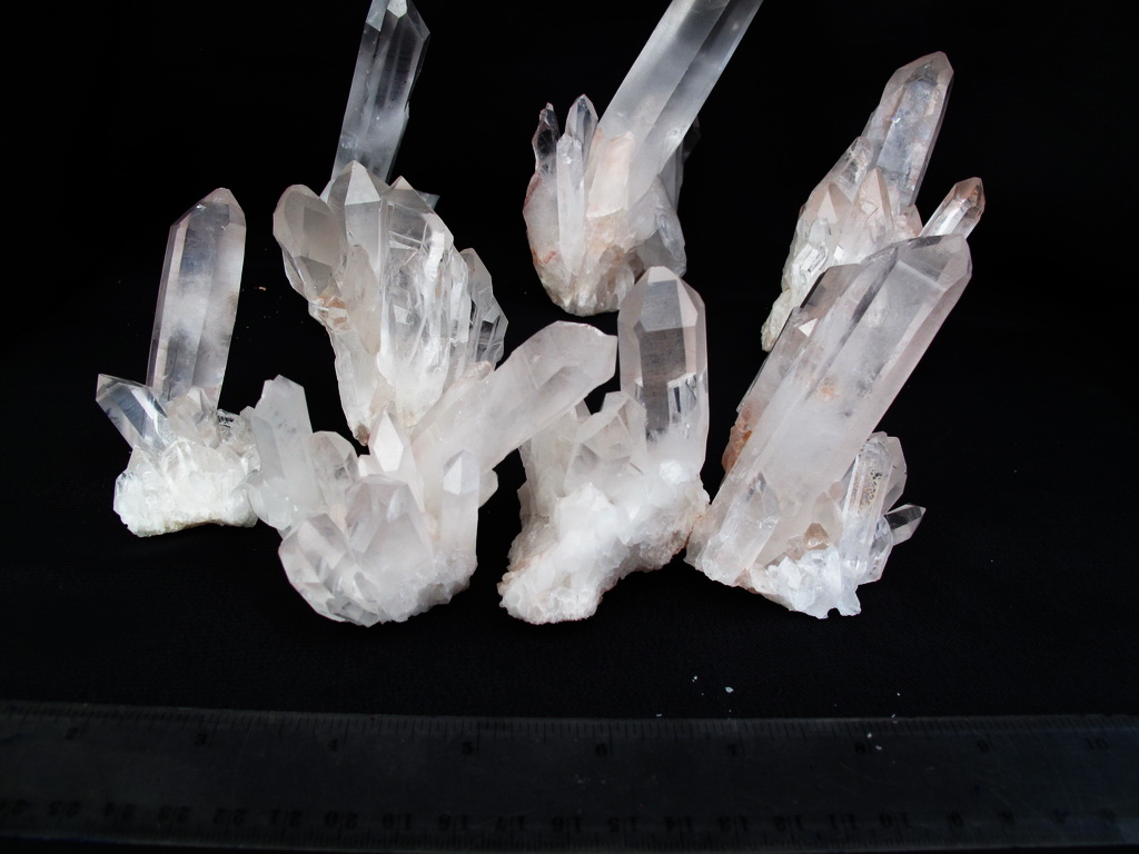 100-300 g Natural Quartz Clusters
