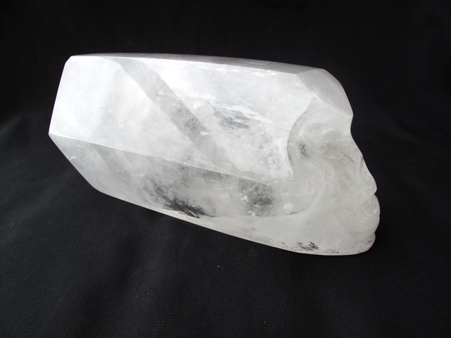 Quartz Prism Polished with Skull - 1.95kg