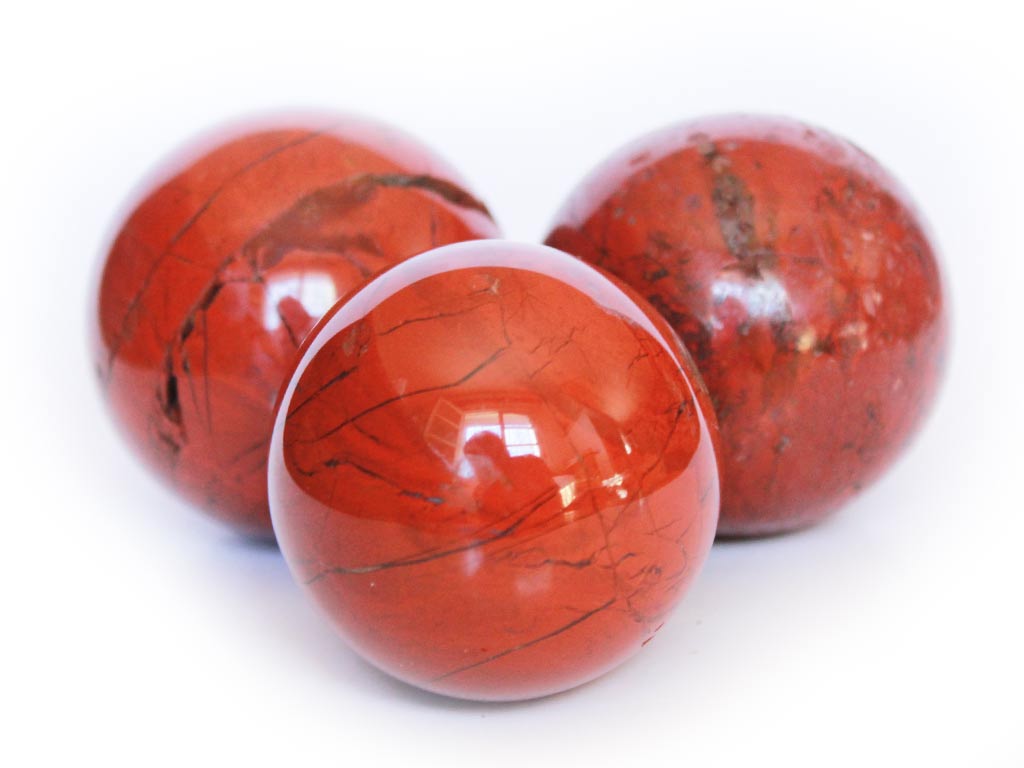 40-50 mm Chestnut Jasper Spheres
