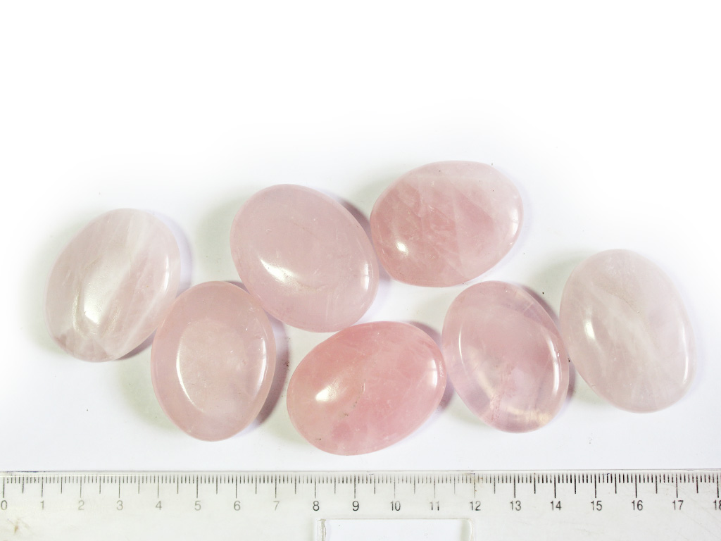 Rose Quartz Oval Shapes
